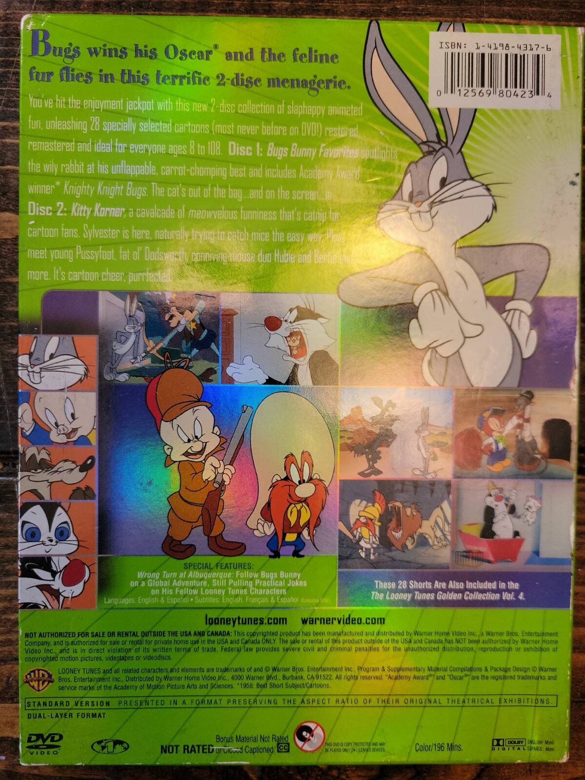 Looney Tunes: Spotlight Collection Vol. 4 (DVD, 2006, 2-Disc Set ...