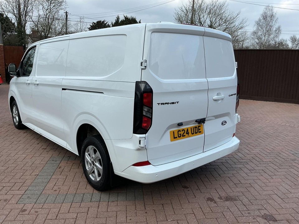 2024 24 reg Ford Transit Custom 2.0 300 EcoBlue Limited Auto L2 H1 ...