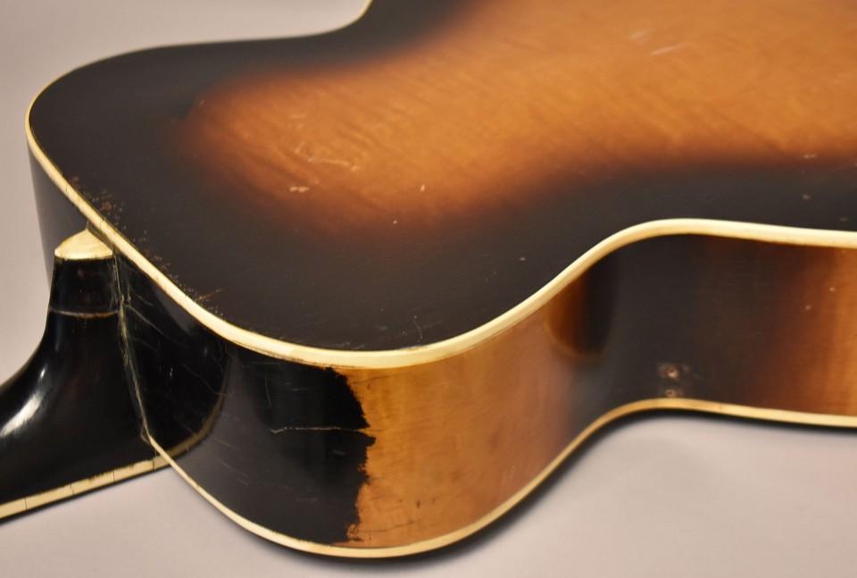 1930s Slingerland Nite-Hawk Archtop Acoustic Husk Project For Repair w ...