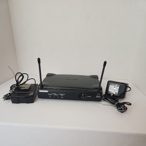 Shure Model UT4 Diversity Microphone Receiver - W/ Power Cord and Mic ...