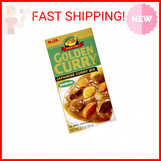 S&B, Golden Curry Japanese curry Mix, Medium Hot, 3.2 oz | eBay
