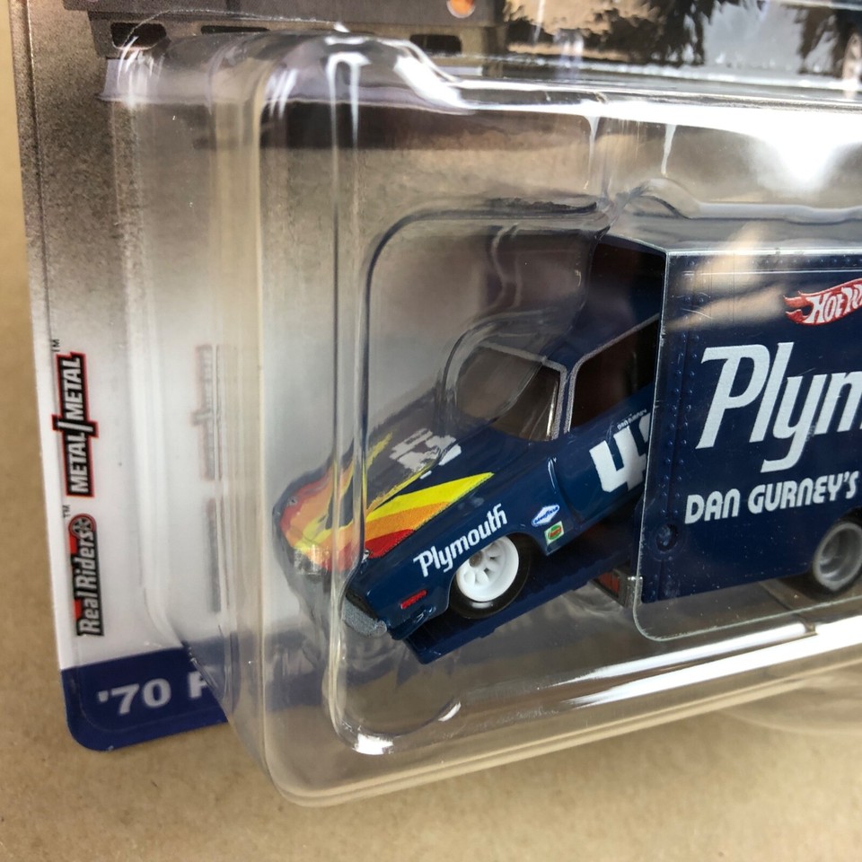 Hot Wheels 2024 Team Transport #63 70 Plymouth AAR Coda Sakura Sprinter ...