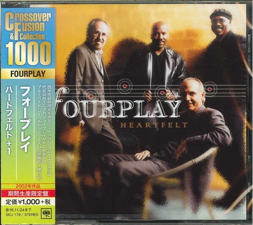 Fourplay Jazz NEW CD "Heartfelt" Larry Carlton/Bob James/Harvey Mason ...