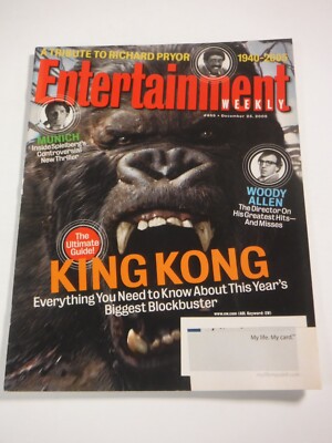 Entertainment Weekly #855, December 23, 2005, King Kong - 020323JENON ...