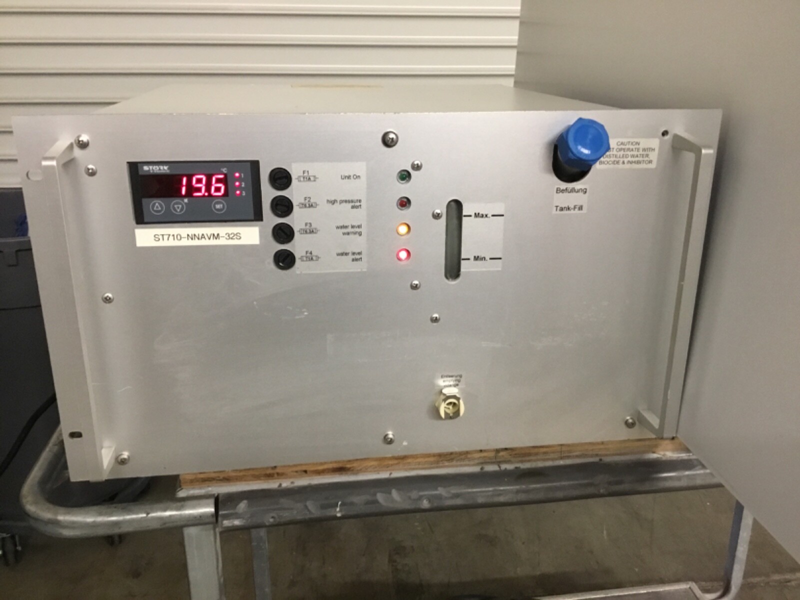 TermoTek laser chiller 6 I/min 5bar P307-055 230/208/115 V used item ...