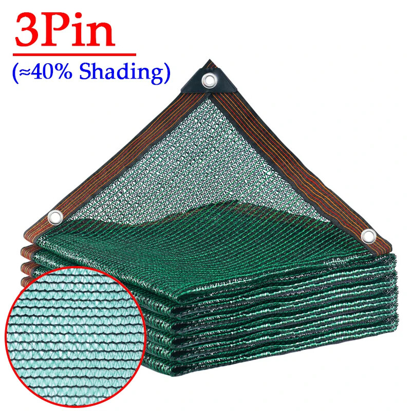 3Pin Deep Sunshade Net Shaing Cover Awning Sun Shade Net | eBay