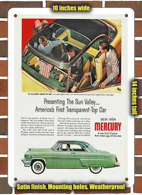 Metal Sign - 1954 Mercury Sun Valley1- 10x14 inches | eBay