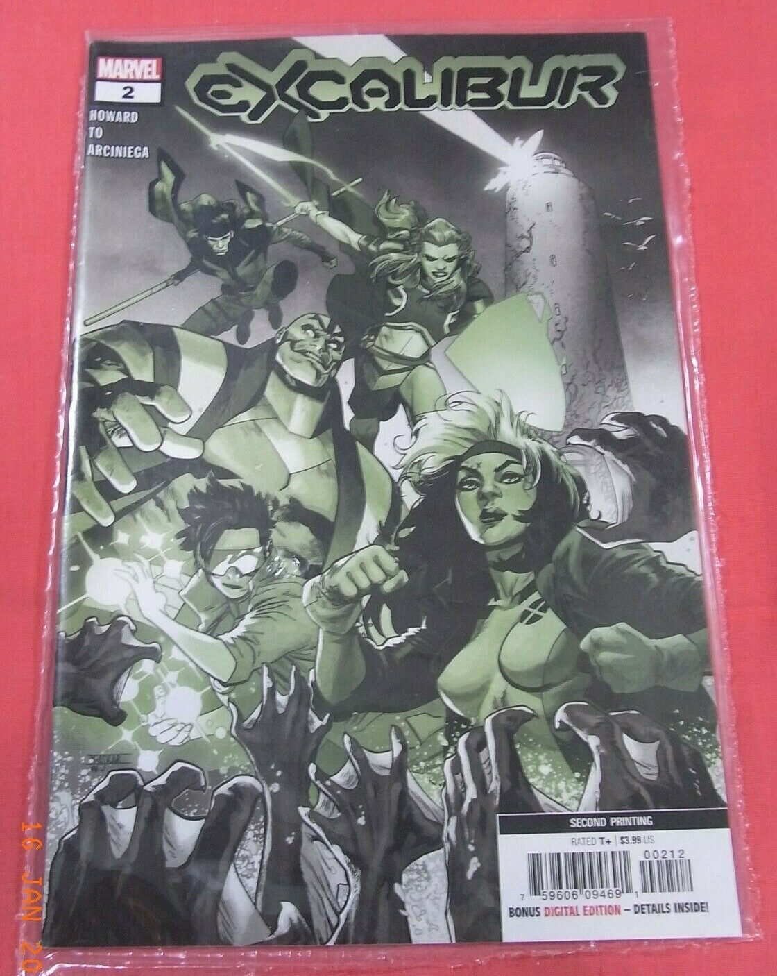 EXCALIBUR #2 - 2nd print variant cover D (2019 series) | eBay Australia