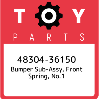 48304-36150 Toyota Bumper sub-assy, front spring, no.1 4830436150, New ...