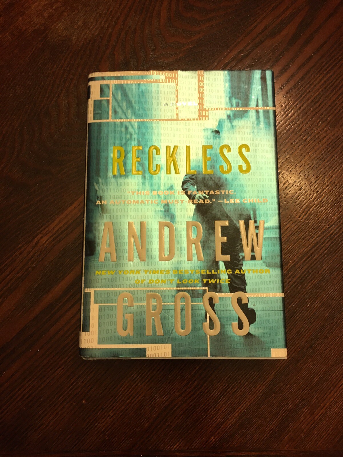 SIGNED Reckless By Andrew Gross 1st Edition First Printing 2010 ...