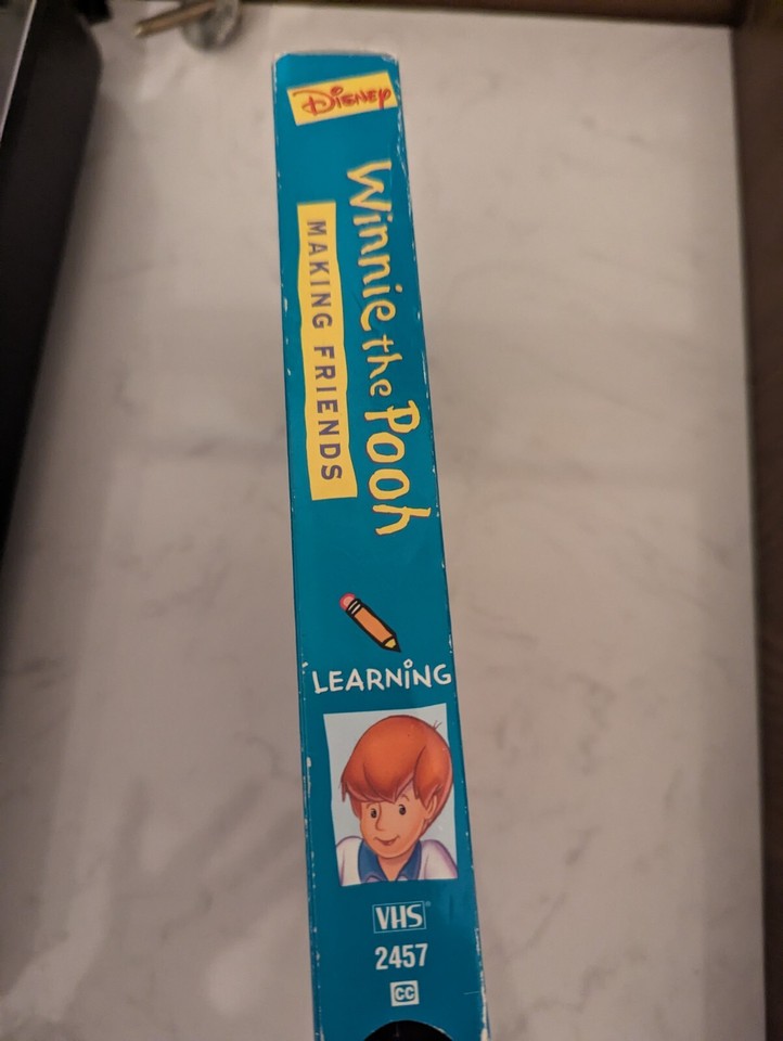Winnie the Pooh - Pooh Learning - Making Friends (VHS, 1994) Has Not ...