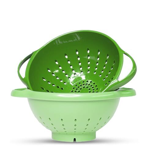 2 Pack Mini Colander Berry Baskets - Plastic, Durable Kitchenware ...