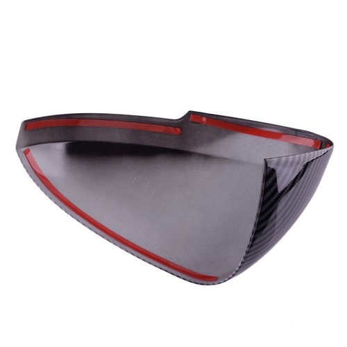 2x Carbon Fiber Style Rearview Mirror Cover Cap Fit for Mitsubishi ...