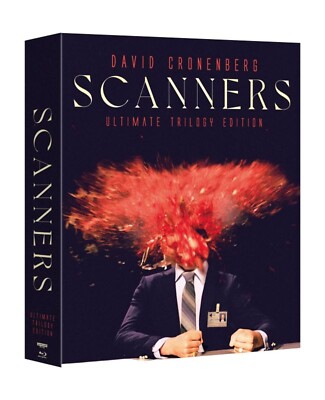 4K Scanner Ultimate Trilogy Edition David Cronenberg UHD Blu-Ray 5 Disc ...