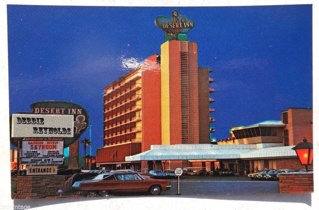 Vintage 1960's Desert Inn Hotel (Las Vegas Strip Nevada) Photo Postcard ...