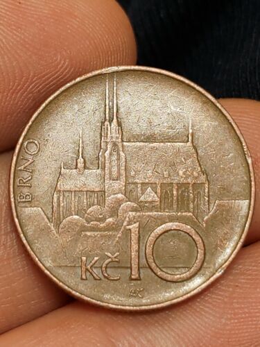 1995 Czech REPUBLIC 10 KORUN - Excellent Coin Kayihan coins T46 | eBay