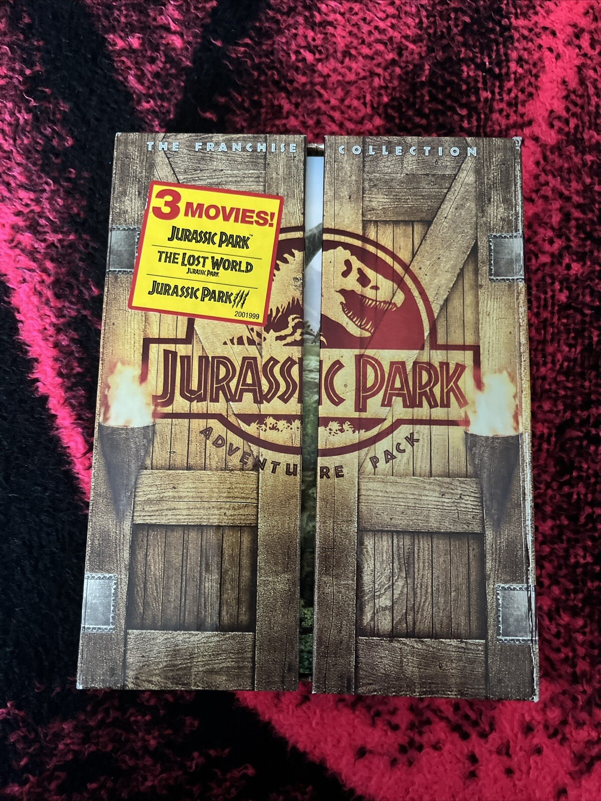 Jurassic Park Adventure Pack (DVD, 2005, 3-Disc Set) Original Trilogy ...