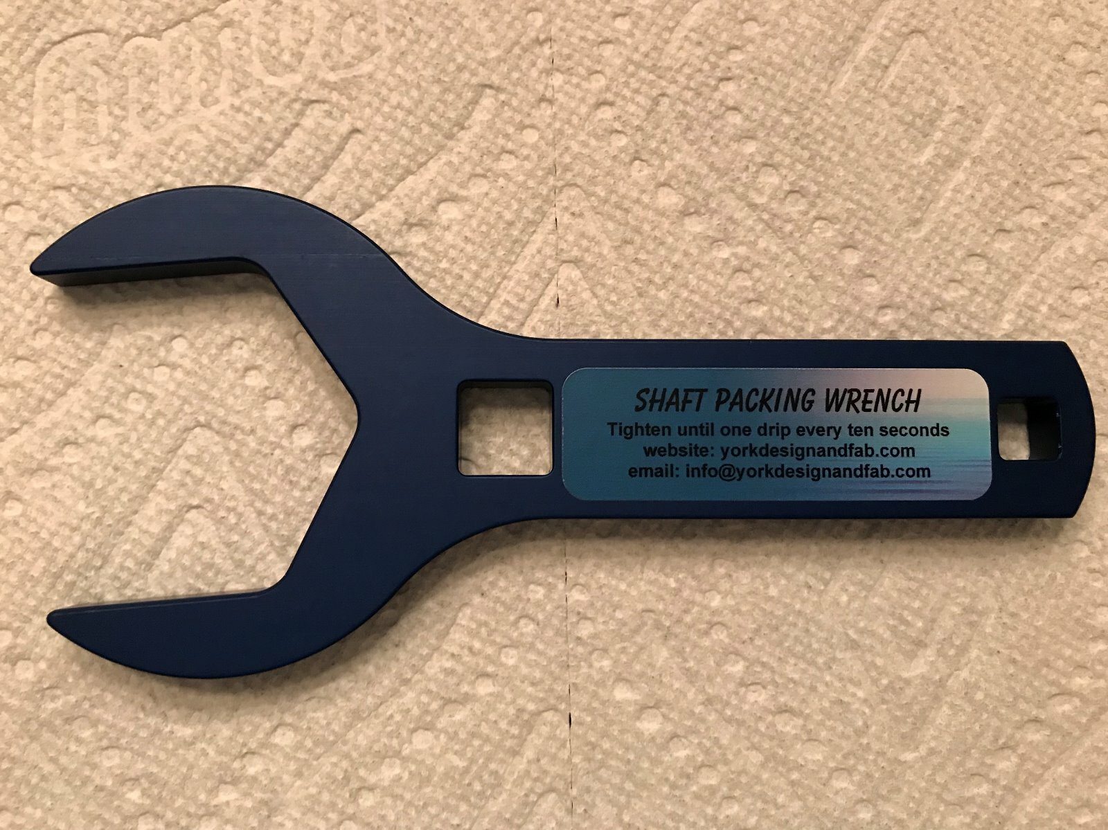 2" Shaft Packing Wrench - for Inboard Stuffing Box | eBay