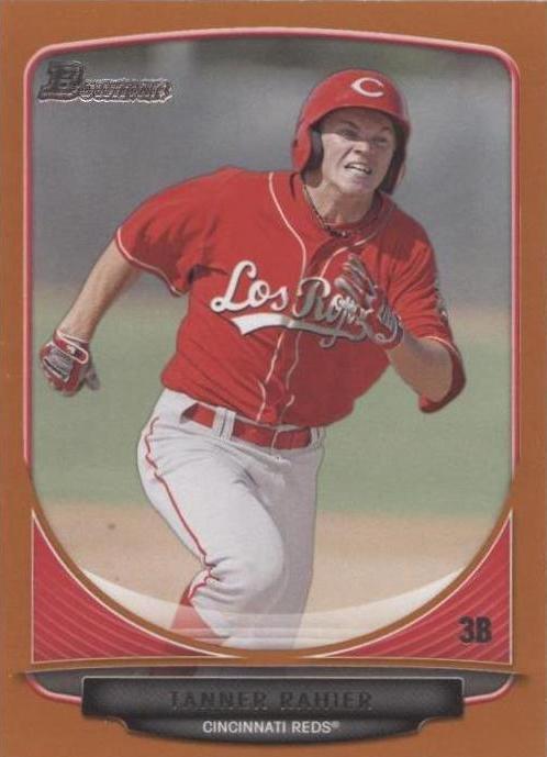 2013 Bowman - Prospects Tanner Rahier #BP13 Orange /250 (RC) for sale ...