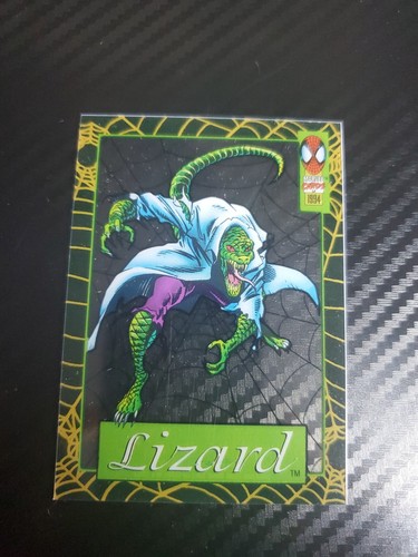 1994 Marvel Spiderman Lizard Suspended Animation Limited Edition Subset ...
