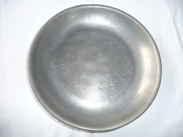 Antiker Zinnteller, Blockzinn, Fein-Zinn, Engelszinn, I.A.WOLFF. | eBay