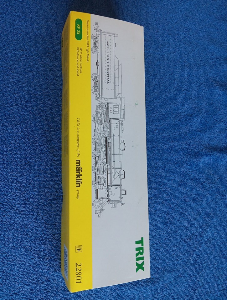 Trix 22801 HO Scale New York Central USRA Light Mikado Steam Loco NEW ...