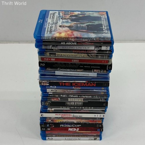 Mixed Blu-Ray DVD Movies Lot Untested Action Themes *READ | eBay