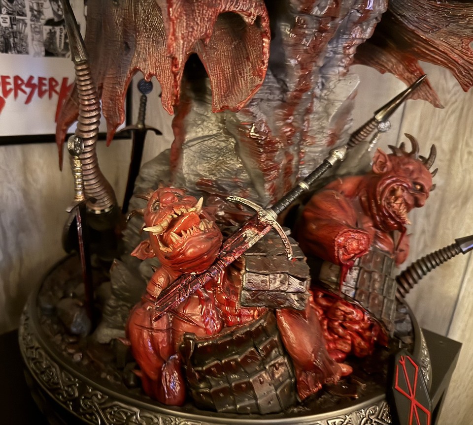 BERSERK Guts Berserker Armor Bloody Nightmare Version 1/4 Scale Prime 1 ...