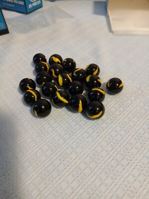 Lot Of 20 Poison Frog Marbles 5/8" Classic traditional children's game ...