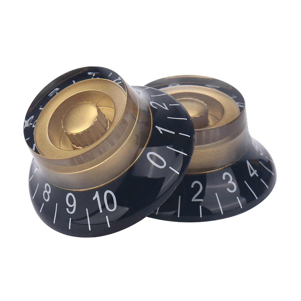 4 Guitar Knobs Top Hat Bell Reflector Knob for ES SG Les Paul LP Electric Guitar | eBay