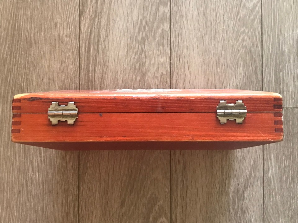 Antique Microbiology Hematology Mycology Pathology Wooden Slide Box | eBay