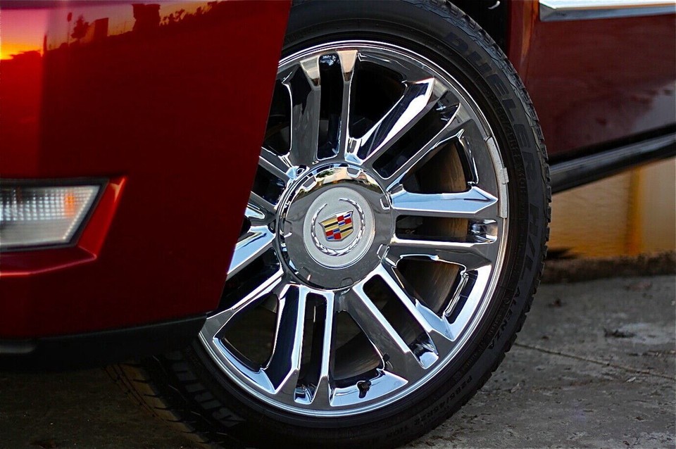 Factory Cadillac Escalade Center Caps Set Genuine GM OEM 22 inch Wheel ...