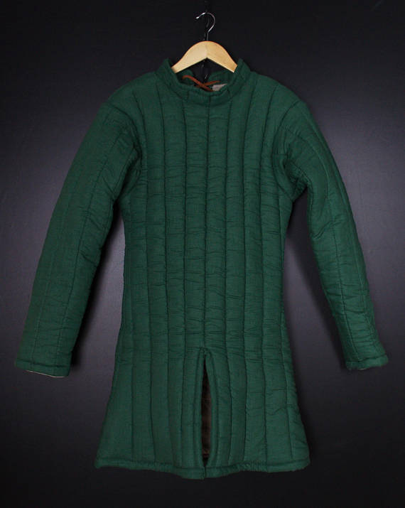 HALLOWEEN Gift Gambeson Thick Padded Medieval Coat Akelton Vest Jacket ...