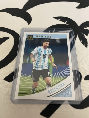 2018-19 Panini Donruss Soccer Lionel Messi #88 World Cup Argentina Card ...