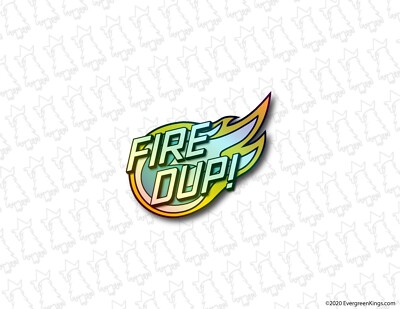FIRE DUP Sticker - Past Gas Fan Made Fired Up Donut Media - 3 Inches ...