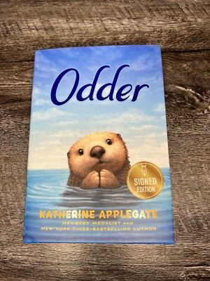 SIGNED First Edition Odder by Katherine Applegate 9781250147424| eBay