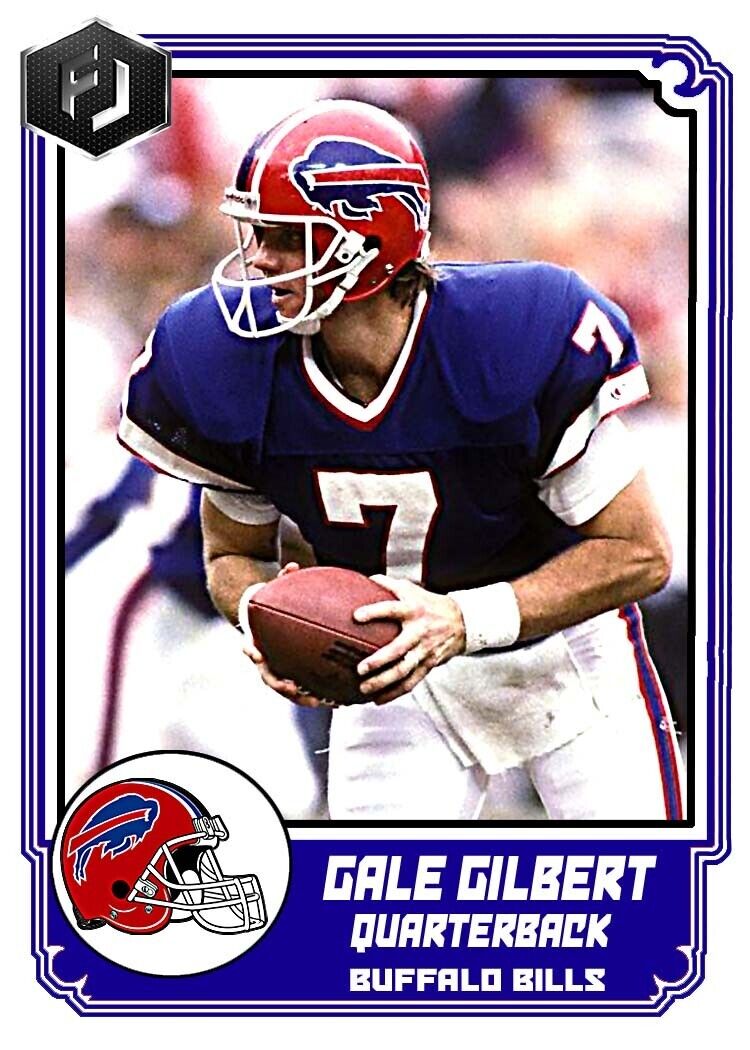 ACEO GALE GILBERT BUFFALO BILLS CUSTOM HAND MADE ART CARD | eBay
