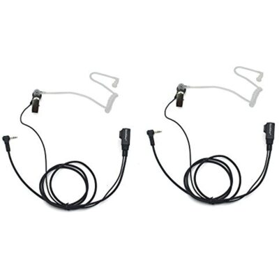 FBI Earpiece Headset Mic for Motorola Talkabout 2 Two Way Radio Walkie ...