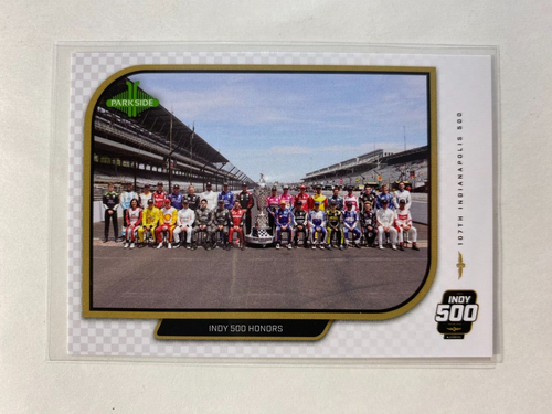 2023 INDY 500 Class Photo 2024 Card Parkside NTT INDYCAR #161 | eBay