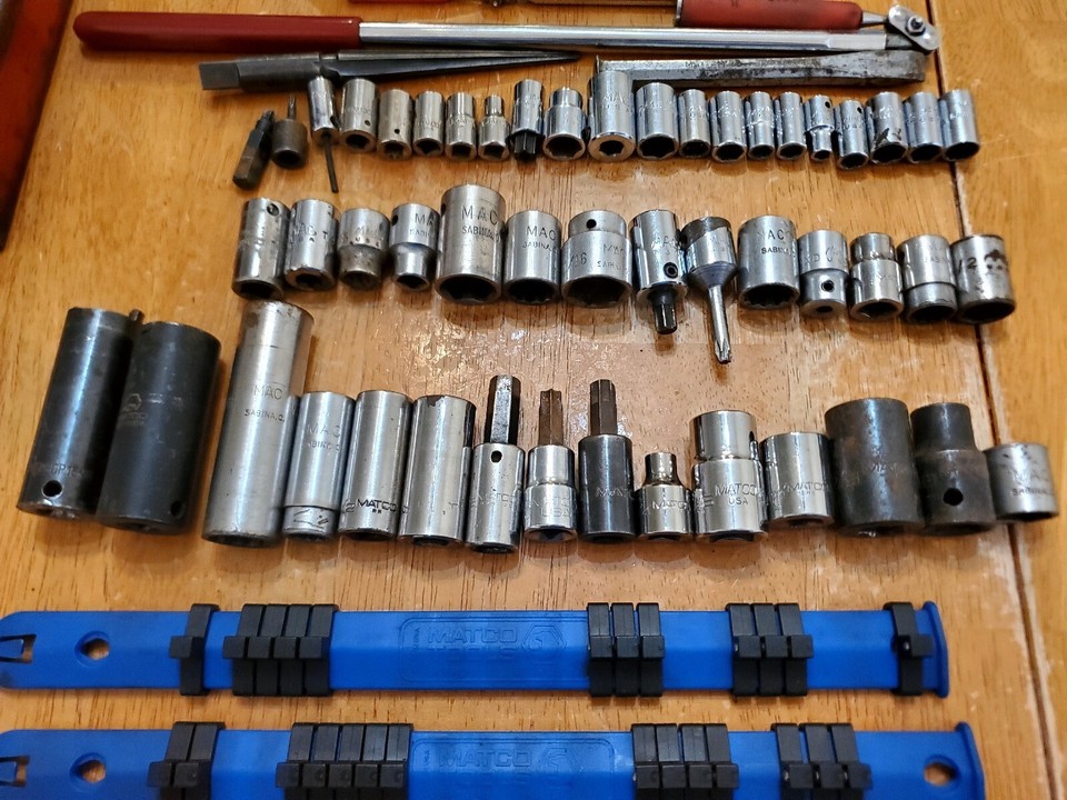 Mac Matco Tools Mixed Tools Lot Of 60+ Pieces Read Description | eBay