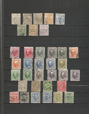 Luxembourg, 19 pages, collection, caritas, overprint, Charlotte, mini ...