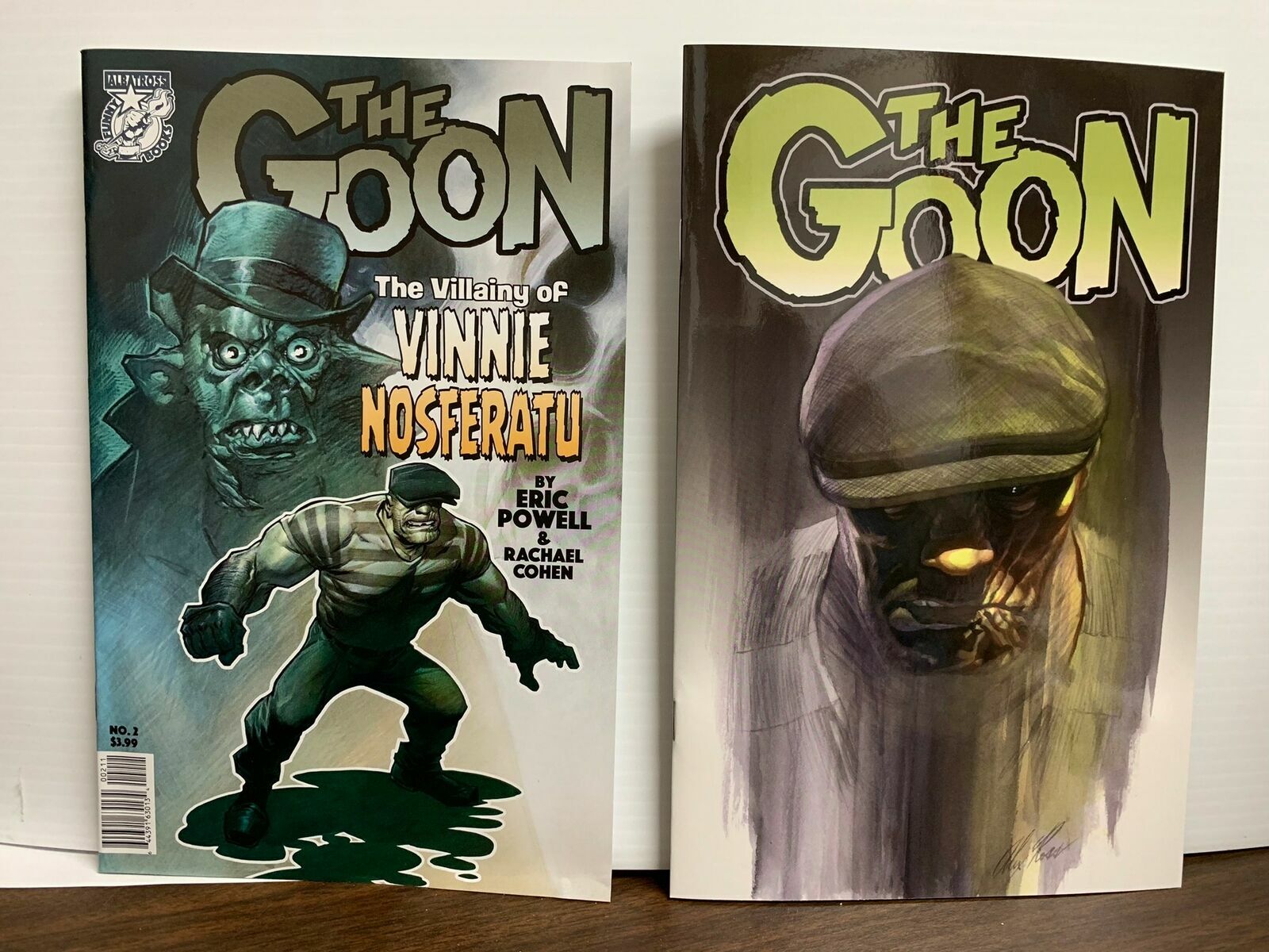 2x THE GOON Comic # 2 ~ Reg~ ALEX ROSS Variant Cover ~ 2019 Albatross ...