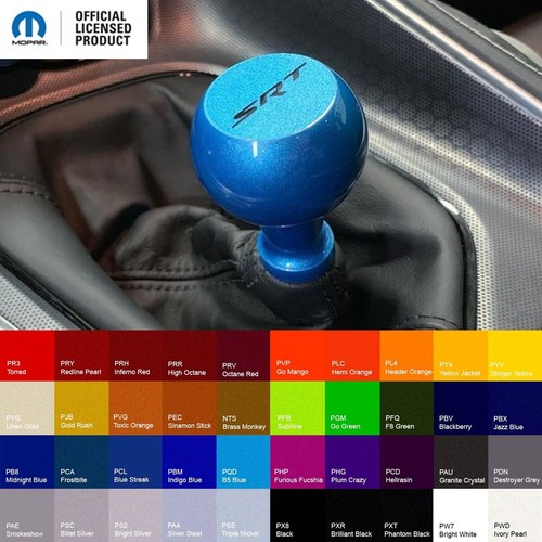 Mopar Licensed 2015-2023 Dodge Challenger Manual Billet Aluminum Shifter Knob | eBay