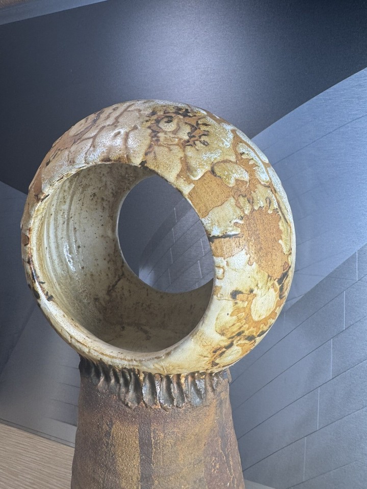 Vintage 1970s California Abstract Studio Pottery Sculpture Mid-Century ...