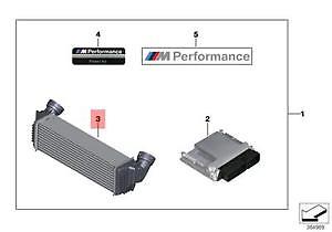 NEW BMW X5 E70 F15 X6 E71 F16 INTERCOOLER RADIATOR 7809321 17517809321 ...