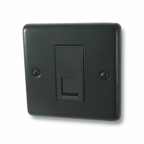 Classic Matt Black Plug Sockets Light Switches Dimmers - Whole Range ...