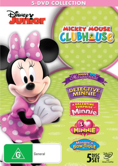 Minnie Mouse 5 DVD Collection DVD R4 for sale online | eBay