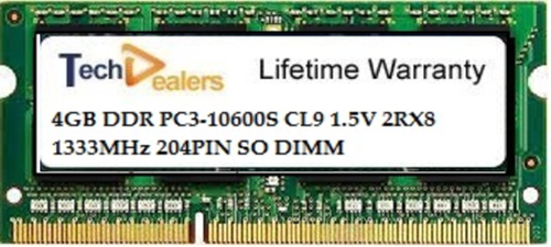 4GB MEMORY FOR HP ELITEBOOK 2540P 2740P 8440P 8540P 8440W 8540W 8740W ...