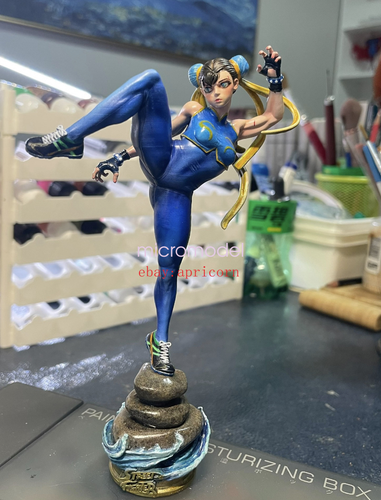 Street Fighter Chun-Li Collection Statue Figure Resin Painted Model No ...