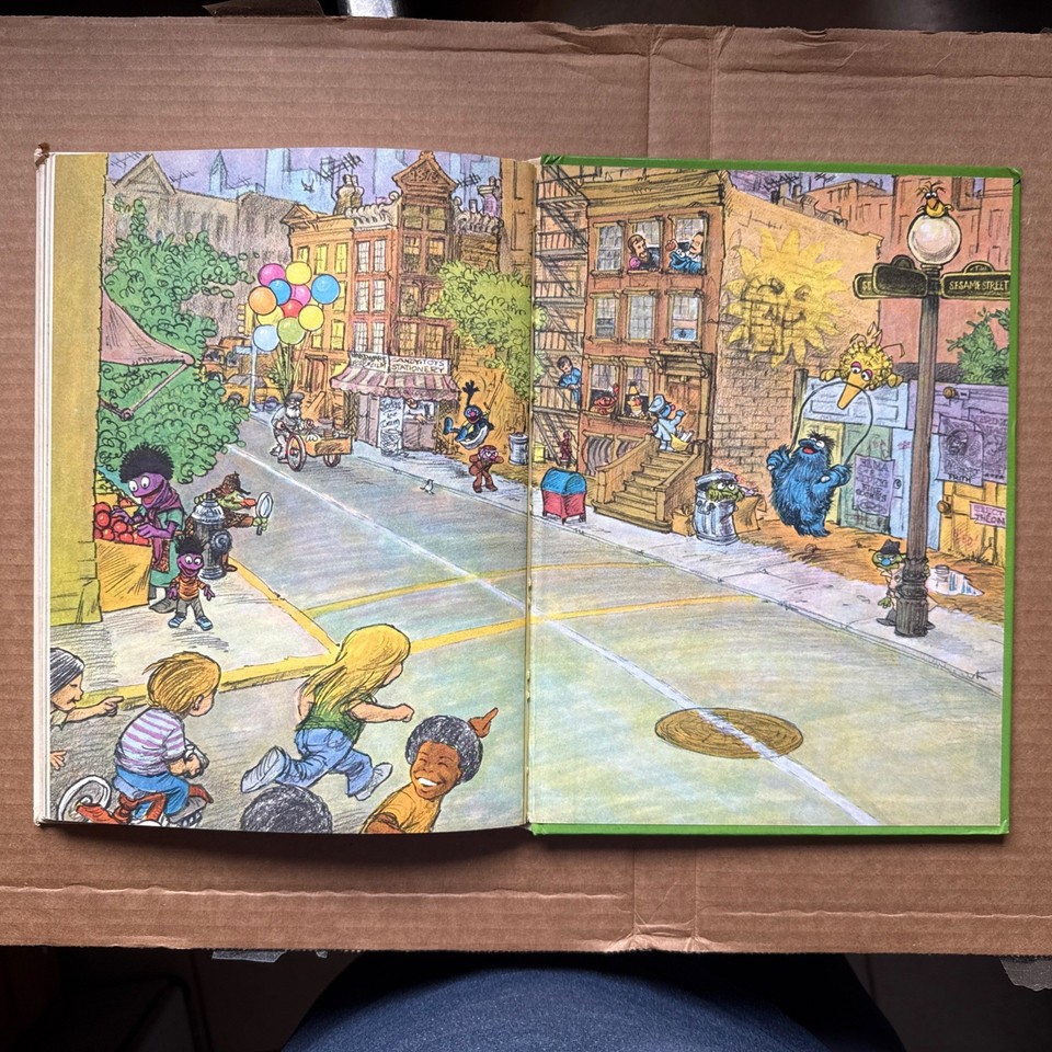 The Sesame Street Story-book Henson Muppets Random House 1971 Hardcover ...